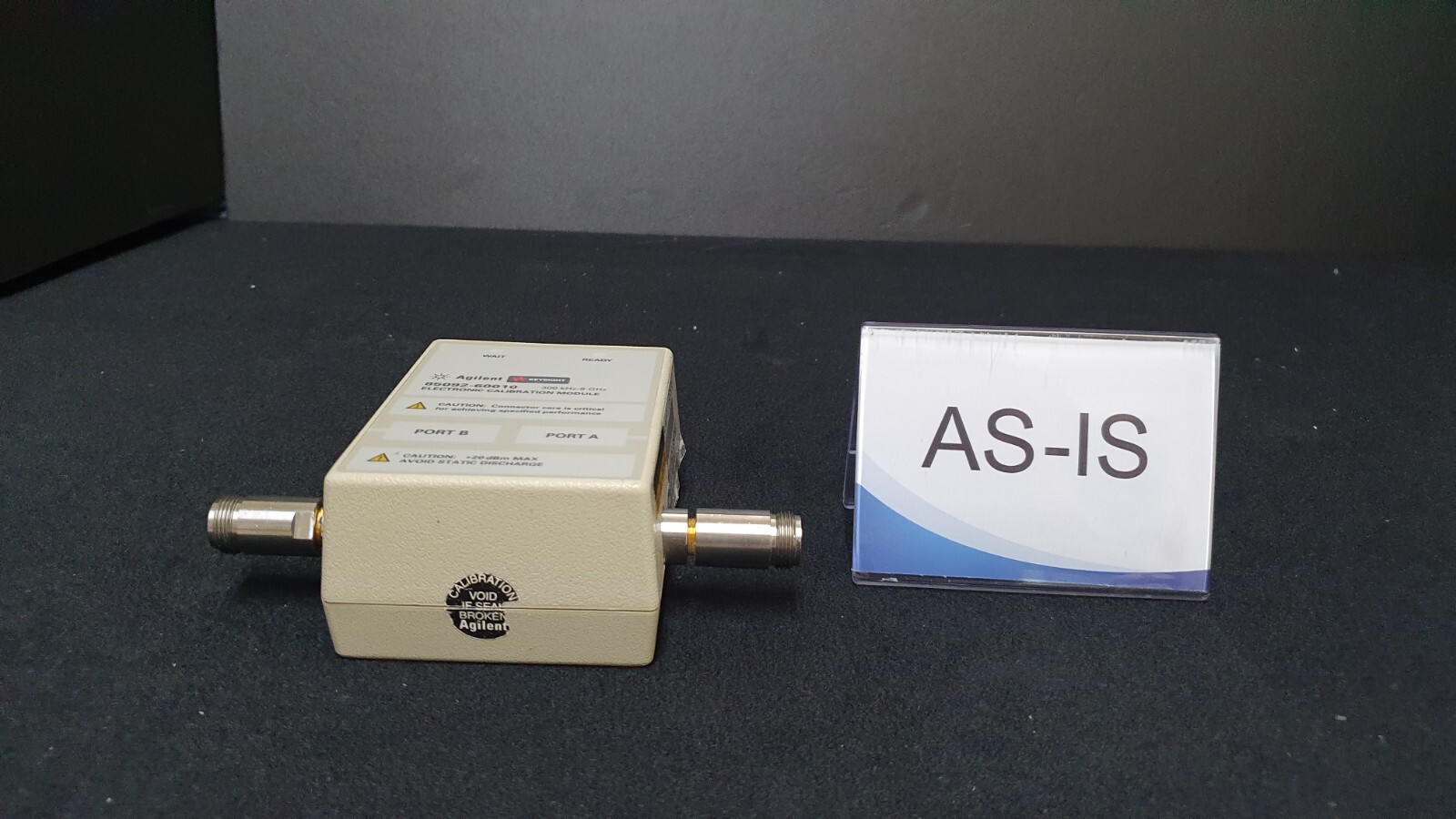 Keysight 85092C: 9GHz, Electronic Calibration Module, Opt. 00F_As-is ...