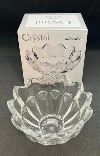 Studio Crystal Snack Bowl - new in box | eBay