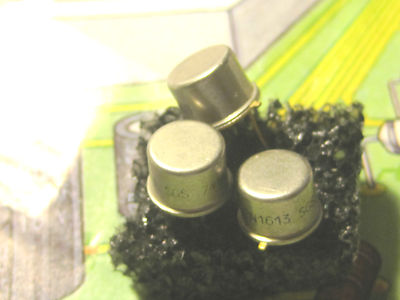 1pcs 2N1613 NPN SILICON AMPLIFIER TRANSISTOR 50V 500mA 0.8W 60Mhz TO39 ...