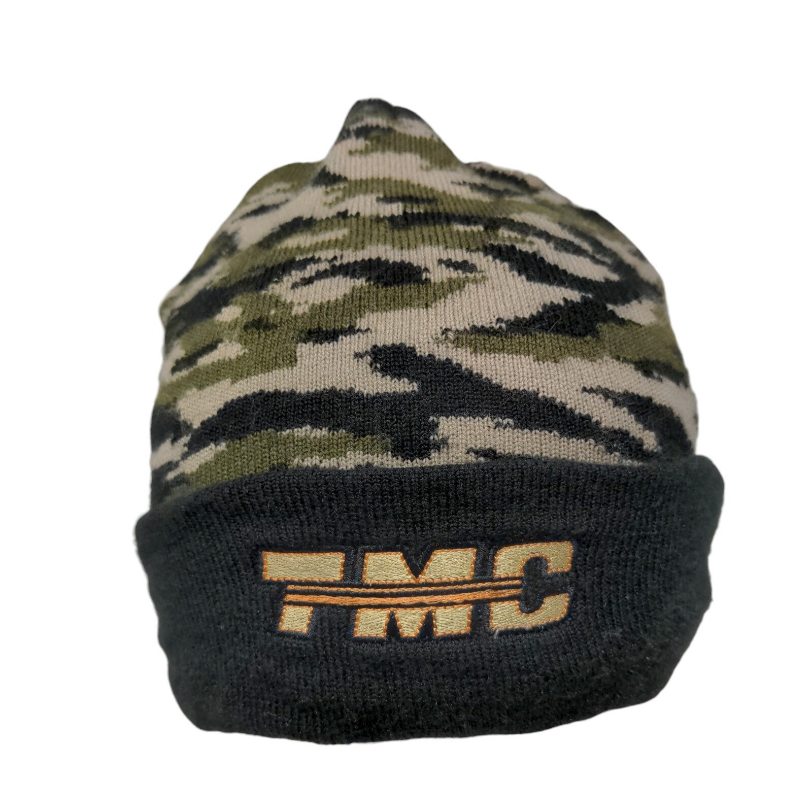 TMC Knit Beanie Hat Camouflage Fits All Embroidered Cap America | eBay