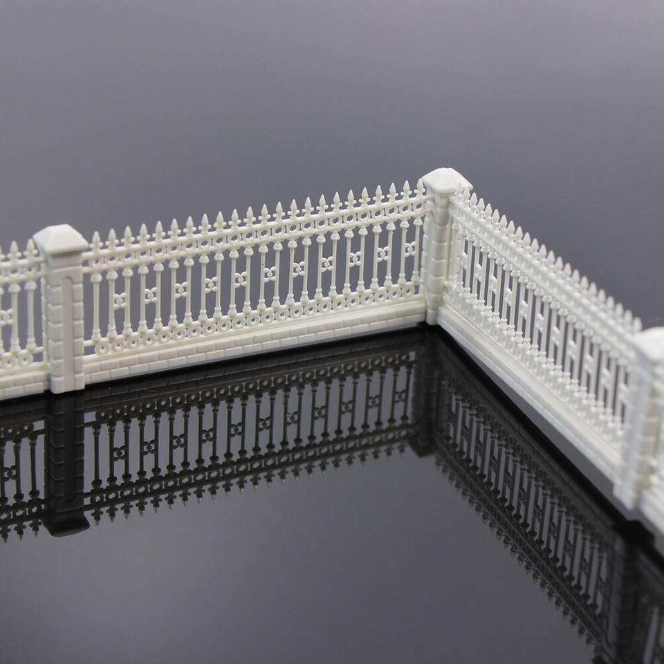 44.88" 3x23cm HO OO scale 1:87 Unassembled Model Fence for Model ...
