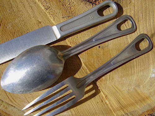 Vietnam era dated SET US Army Canteen & cover, Mess kit w/utensils ...