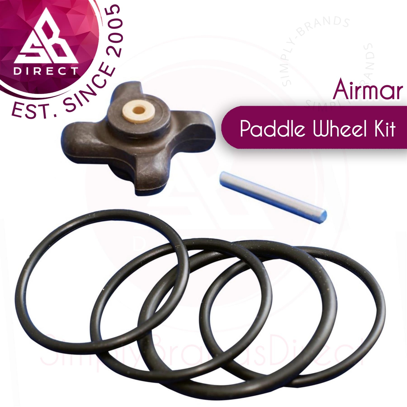 Airmar Paddle Wheel Kit with Black O Ring│For DST800 Smart Triducer│33 ...