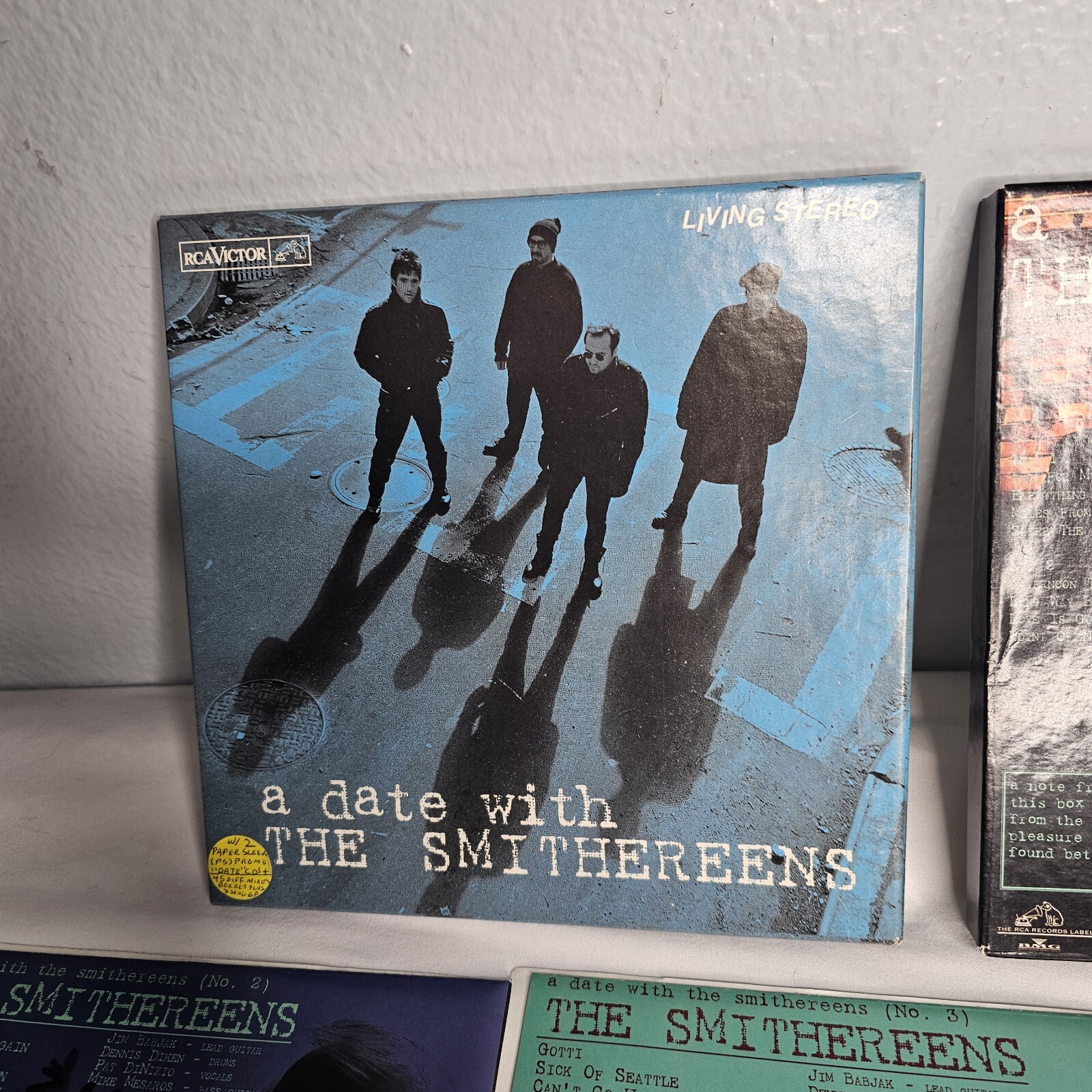 The Smithereens "A Date With" 1994 Used Promo 2 CD 4 7" Records 45 RPM ...