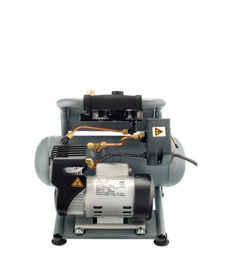 SENCO 1 Gal. Portable 135 psi Finish & Trim Air Compressor PC1010N ...