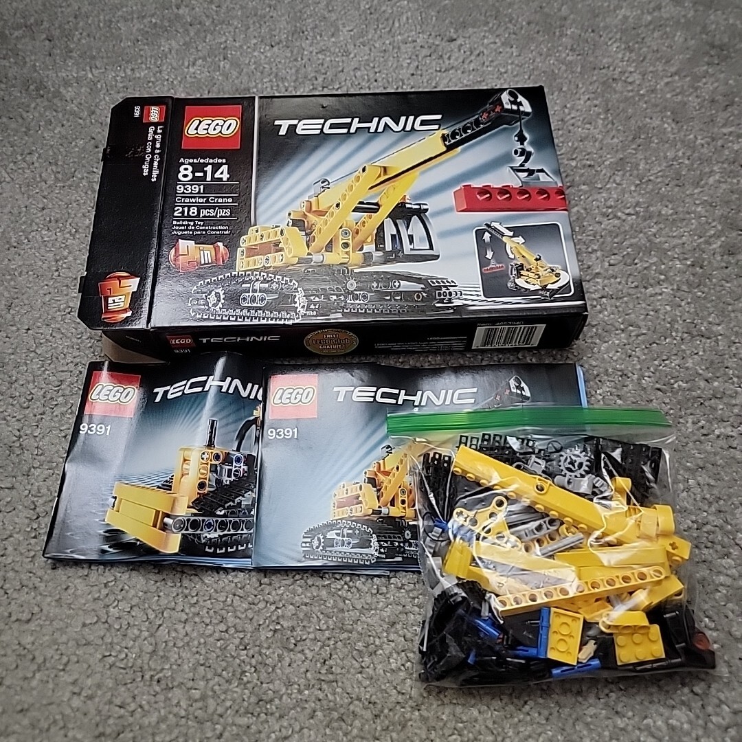 LEGO TECHNIC: Tracked Crane (9391) 673419166942 | eBay