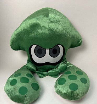 Splatoon 2 Dark Green Inkling Squid Big Cushion Plush UFO Prize 17 ...