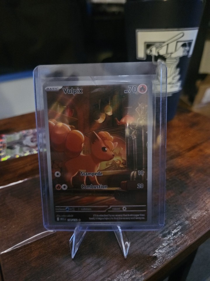 Pokemon Mega Evolution Vulpix IR 138/132 NM Pack Fresh English - In ...