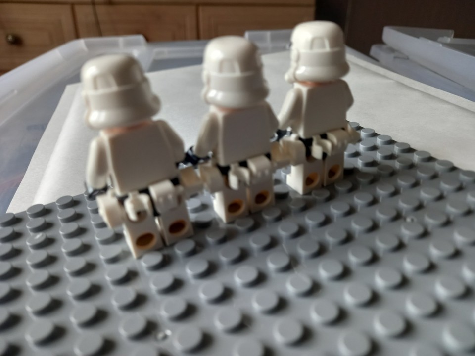 Custom Lego Star Wars Mini imperiail stormtrooper x3 Sith army Figure ...