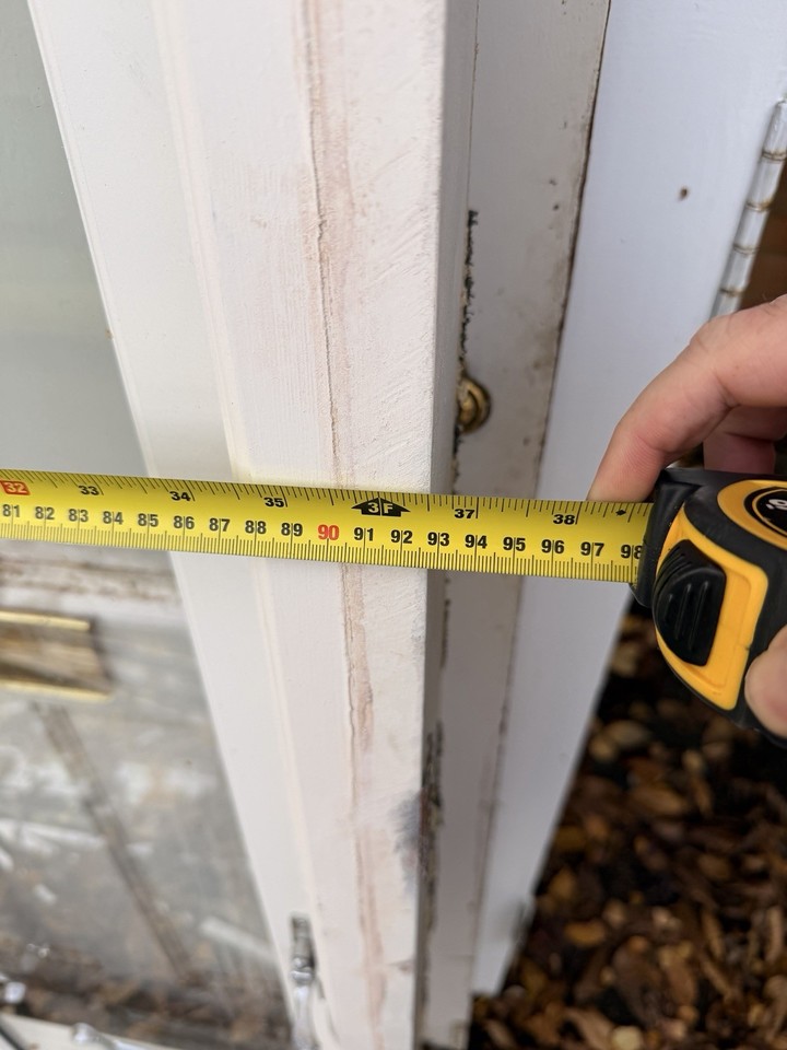 Hardwood Timber Double Glazed Window Push Out Reclaimed 925mm by 1720 ...