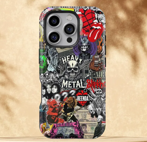 Rock Music iPhone Case – Tough Collage Phone Cover | eBay