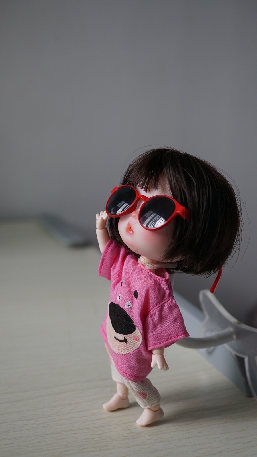 OB11 Little Sleepy Girl Clay Head 5-6" Doll + Body GSC + Wig | eBay