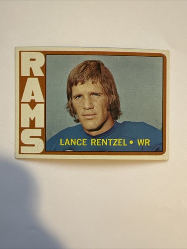 1972 Topps - #81 Lance Rentzel | eBay
