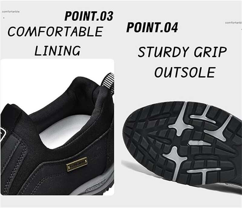 Dallader Men's Comfortable Waterproof Orthopedic Walking Shoes | eBay