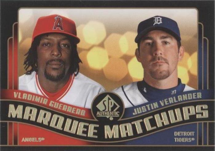 2008 SP Authentic - Marquee Matchups Vladimir Guerrero, Justin ...