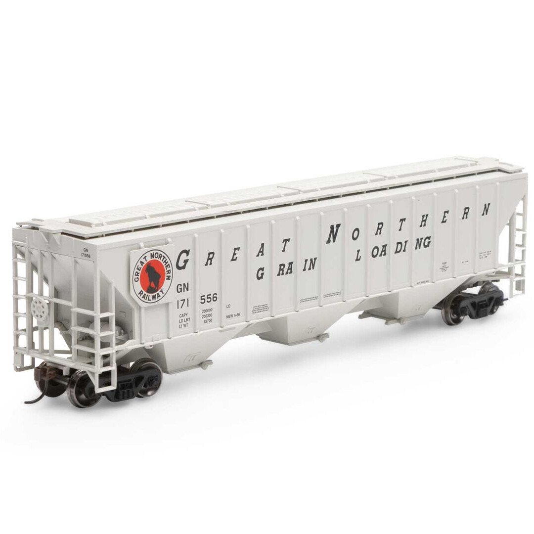 NEW Athearn RTR PS 4740 Covered Hopper - GN Freight Car HO Scale | eBay