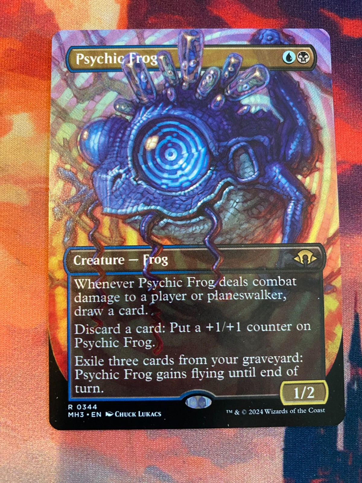 MTG Modern Horizons 3 Psychic Frog Borderless | eBay