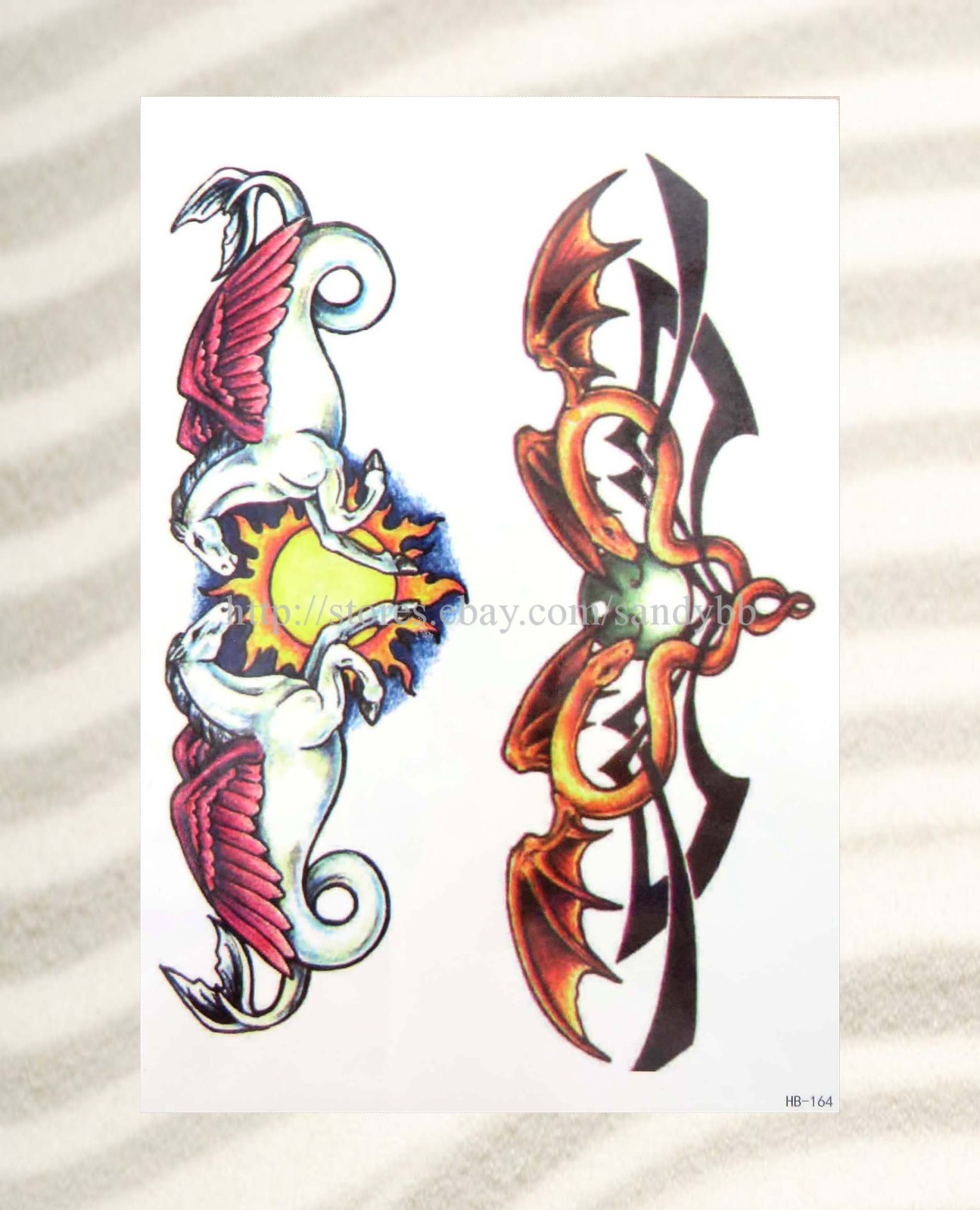 hipster tramp stamp large extra large size 8.25"arm tattoo temporary | eBay