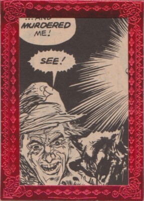 2012 VAMPIRELLA VCP-25 COMIC PANEL CARD 13 of 14 SAN DIEGO COMIC CON ...