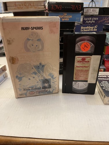Ruby Spears ROSE PETAL PLACE Clamshell VHS 1986 Worldvision Marie ...