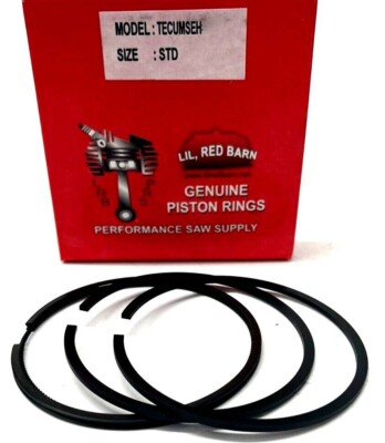 NEW TECUMSEH HM100 PISTON RINGS FITS SEARS CRAFTSMAN, MTD CUB CADET ...