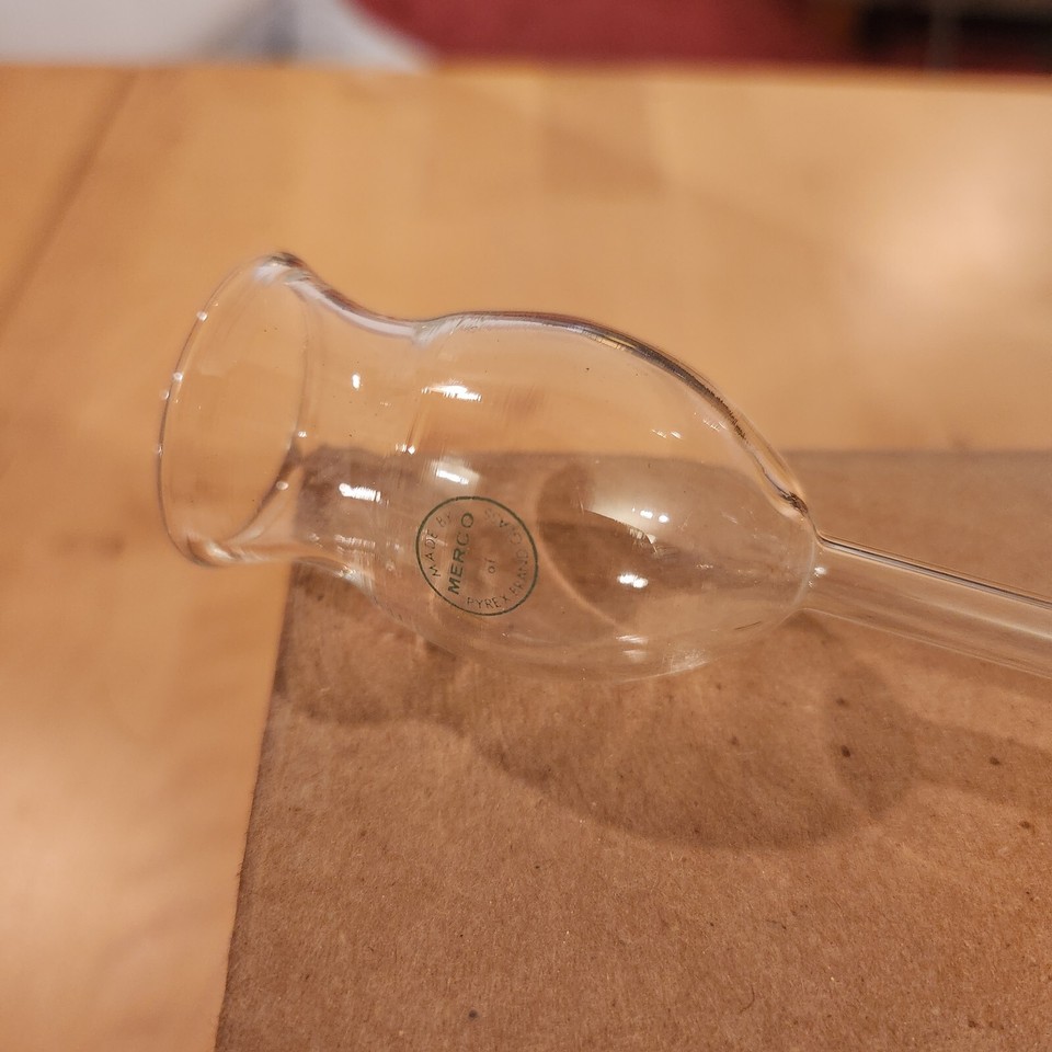 (10) Pyrex Thistle Tube Lab Funnels 350mm Length (13 7/8") By Merco | eBay