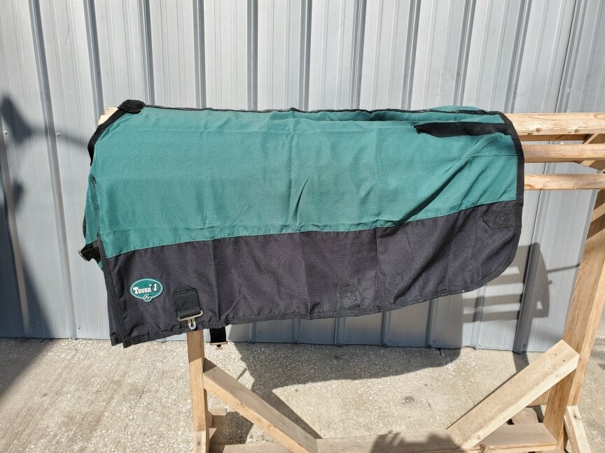 57-13 Tough 1-POLAR FOAL ripstop 600 denier water repel sheet GREEN 54 ...