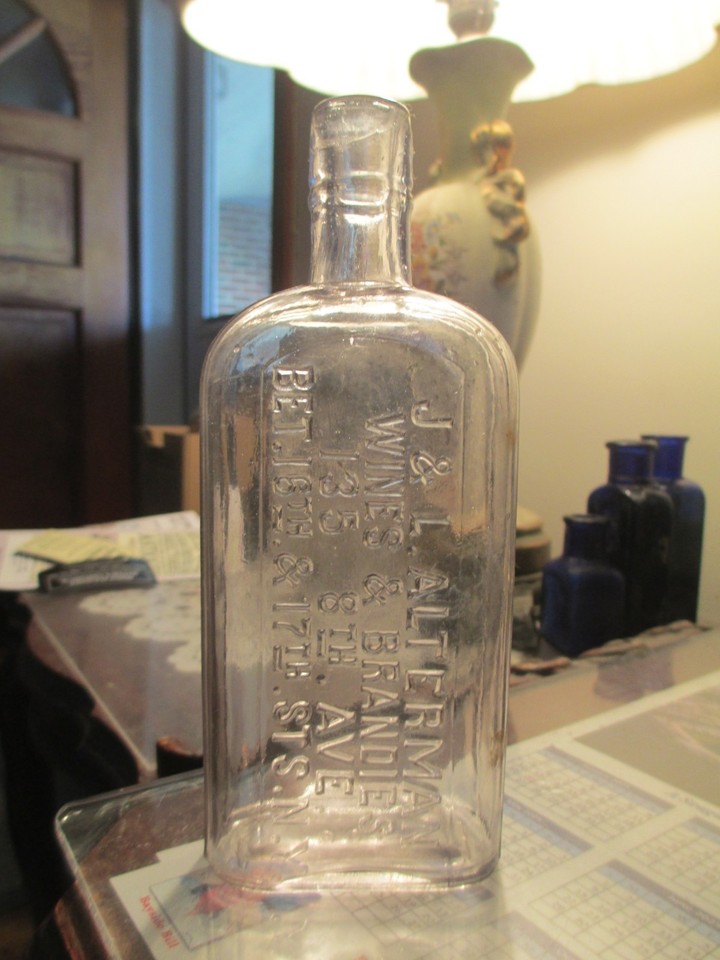 J & L ALTERMAN WINES & BRANDIES 135 8th AVE BET 16th & 17th STS N.Y ...