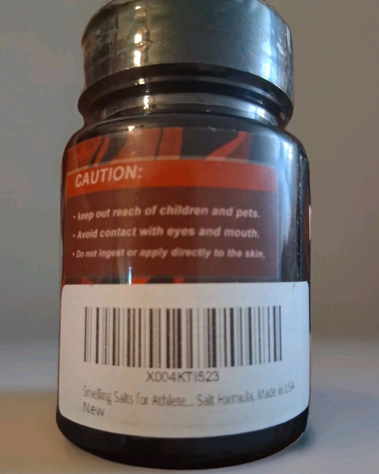 Antyze Smelling Salts Made in USA Ammonia Inhalant Sports Muscle MMA ...