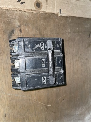 GE THQL 3 Pole 20A | eBay