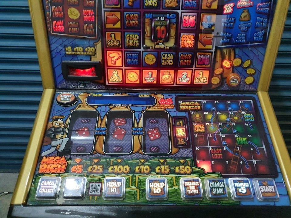 Bank Job Loads of Loot Pub Fruit Machine £100 Jackpot / Great Slot ...