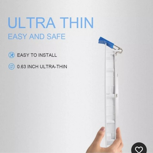 Saatly 6" LED Ultra Slim Panel Light 13W Ceiling Downlight 3000K Warm ...