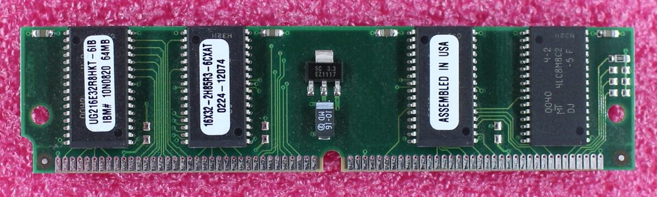 10N0820 - IBM 4694 64Mb NP EDO Simm-72 Pin | eBay