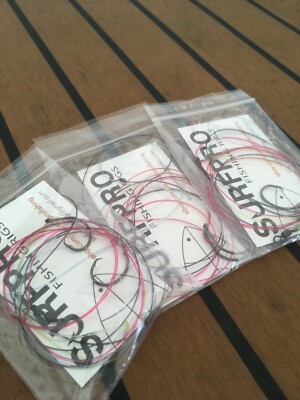 3 Chicken Rigs, snapper, triggerfish, 2/0 Circle - 40lb Camo Mono | eBay