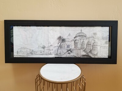 Original Drawing Bellagio Fountains | eBay