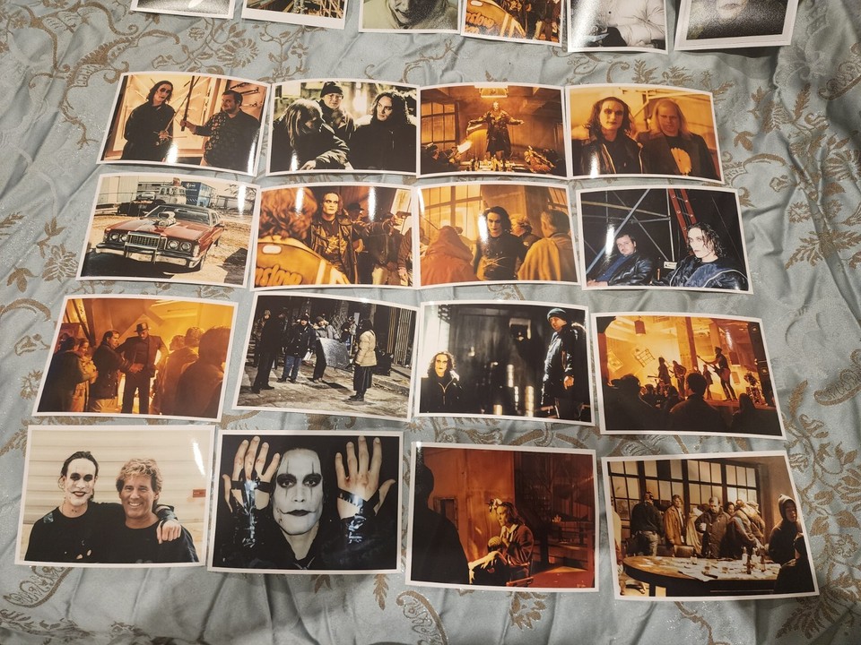 The CROW- Brandon Lee - Behind the Scenes.On set Collection.Rare Photos ...