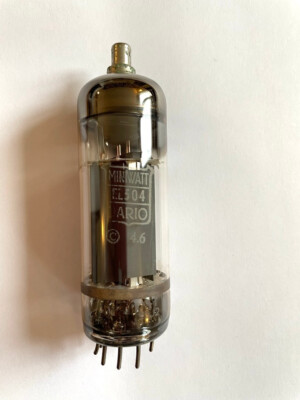 Rare ! Original NOS Lampe Dario EL504 (EL 504) France (tube valve röhre ...