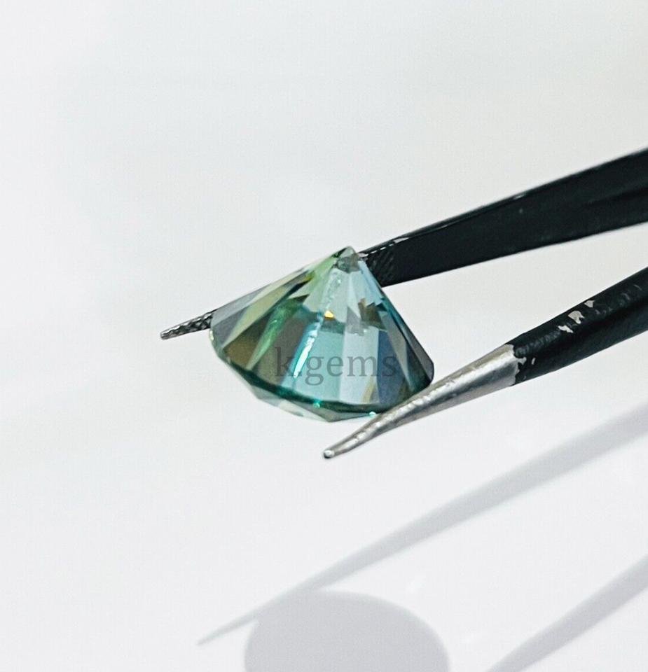 Diamant Bleu Lab Crée Loose De 5-6 Ct Pour Bague Qualité AAA Clarté ...