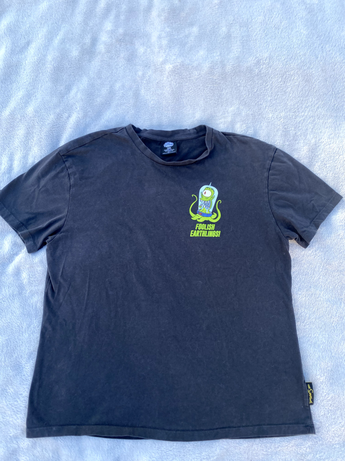 Vintage The Simpsons 20th Television Dark Grey 90's M… - Gem