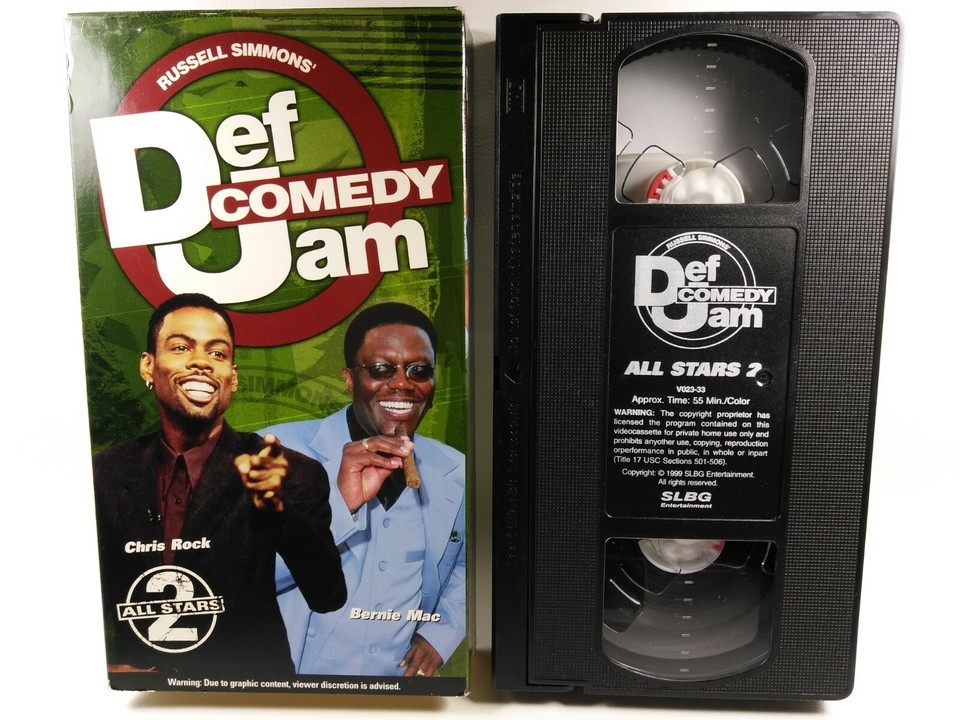 Def Comedy Jam: All Stars Vol. 2 (VHS, 1999) Martin Lawrence, Chris ...
