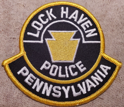PA Lock Haven Pennsylvania Police Shoulder Patch | eBay