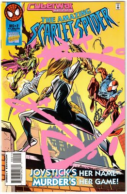AMAZING SCARLET SPIDER #2 (1995)- 1ST APPEARANCE OF JOY STICK- BEN ...
