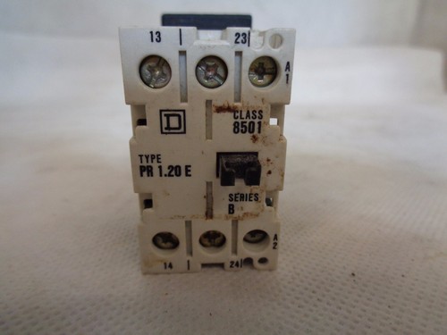 SQUARE D 8501-PR1.120E RELAY 110/120 V COIL | eBay