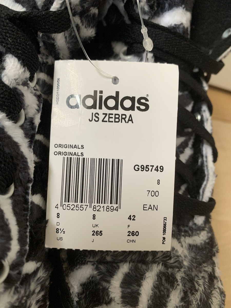 Jeremy Scott Zebra Nos Pes