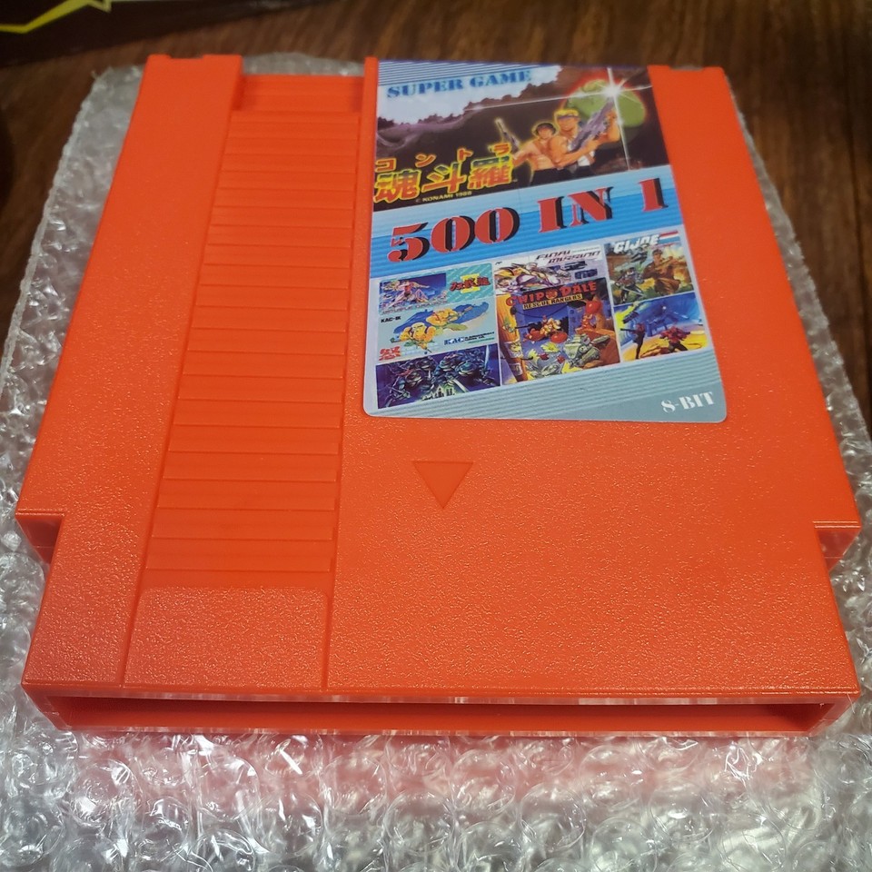 Super Games Nes 500/1 Entertainment System MultiCart (Fast USA Shipping ...