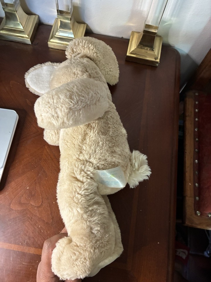 Build a Bear Vanilla Cream Bunny Plush 18" 2012 Stuffed Bunny | eBay