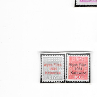 Poland 1934 Stamp Exhibition Katowice overprint of 1932, mint, is. 40 ...