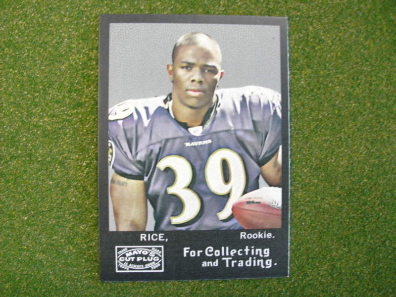 2008 Topps Mayo Cut Plug Ray Rice rookie card RC # 303 | eBay