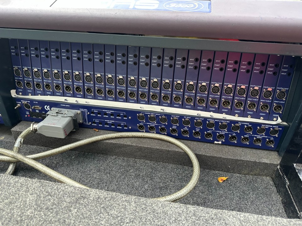 Midas Heritage 3000 48ch Mixing Console W/Case (2) Power Supply (One ...