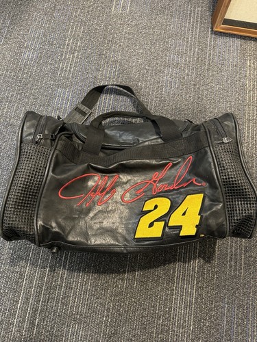 Vintage Nascar Jeff Gordon Duffle Bag Embroidered 24 Gym Shoulder ...